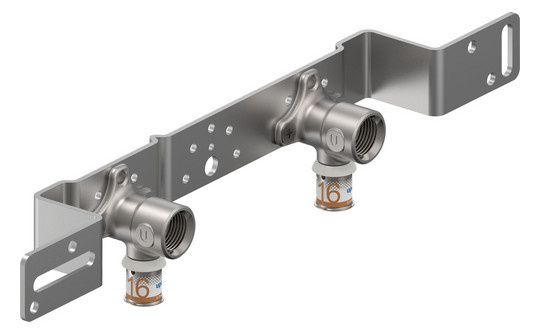 1070662 | Uponor S-Press PLUS Montageeinheit 16mmx1/2"IG, 150 mm,aus Messing verzinnt